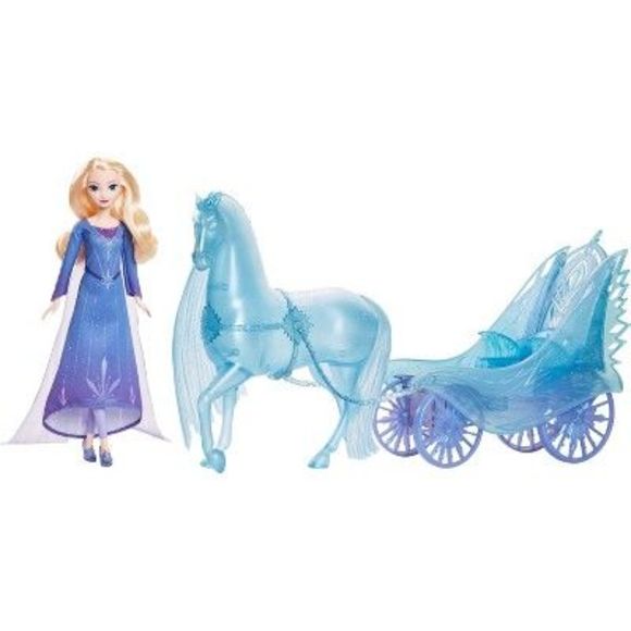 Frozen | Toys | Frozen Ice Carriage With Doll Playset Blue | Poshmark